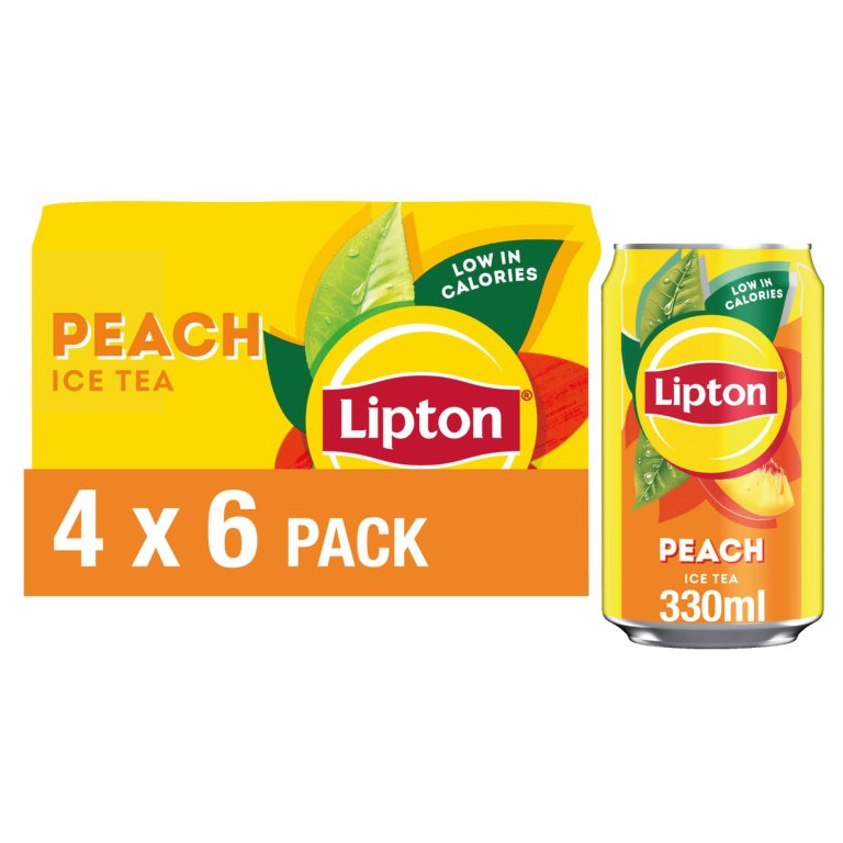 Lipton Peach Cans Free Case & POS kit | Sensational Drinks