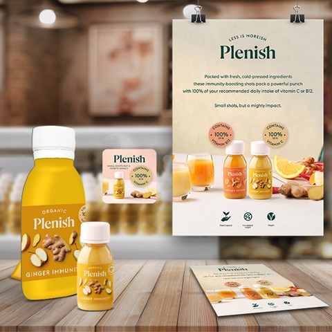 Plenish Shots POS Kit | Britvic Trade | Sensational Drinks